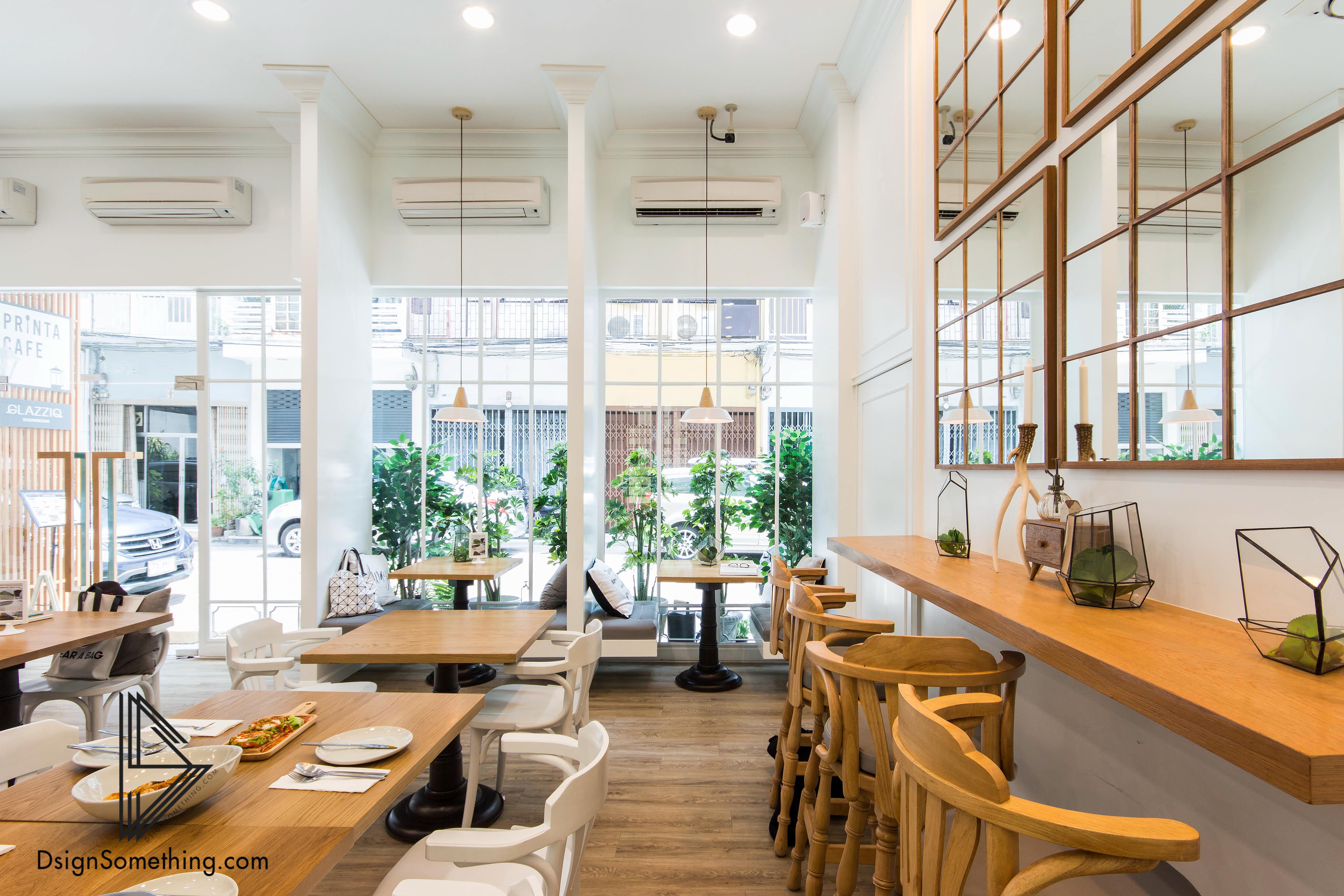 Printa café เมนูอาหารผ่านเลนส์แว่นตา - Design Makes A Better Life.