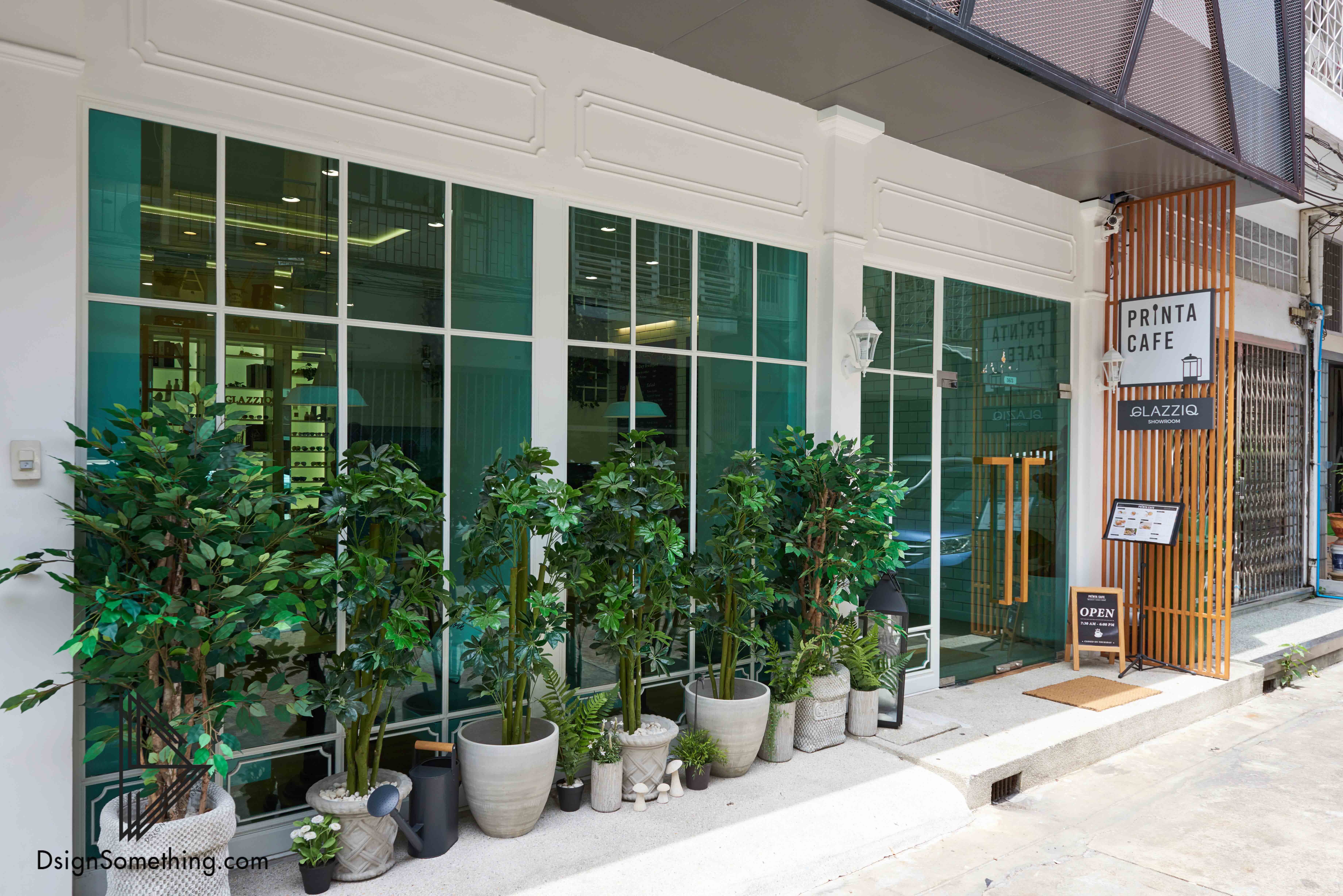 Printa café เมนูอาหารผ่านเลนส์แว่นตา - Design Makes A Better Life.