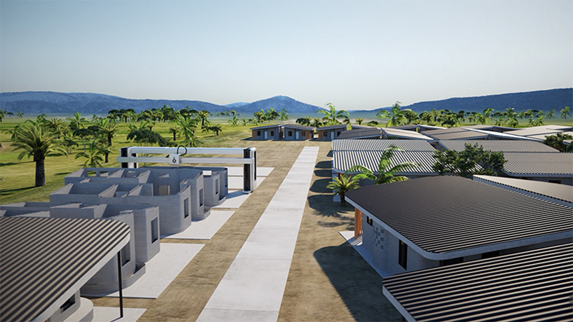 ชุมชนแรกของโลก ที่สร้างด้วย 3D-printed - Design Makes A Better Life.