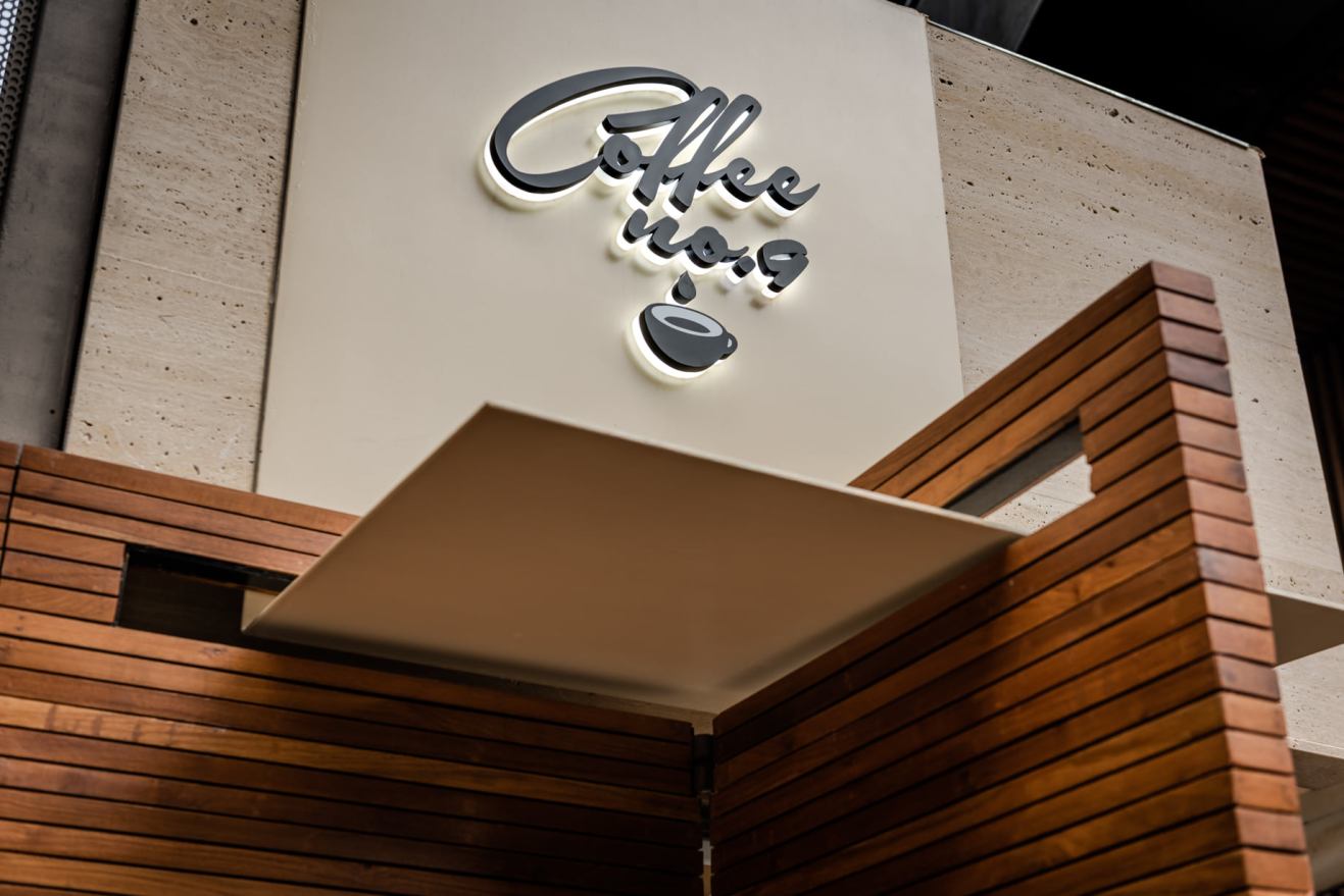 Coffee No.9 ร้านกาแฟที่ไม่ติดป้าย เพราะสังเกตุได้จากบานประตู - Design ...
