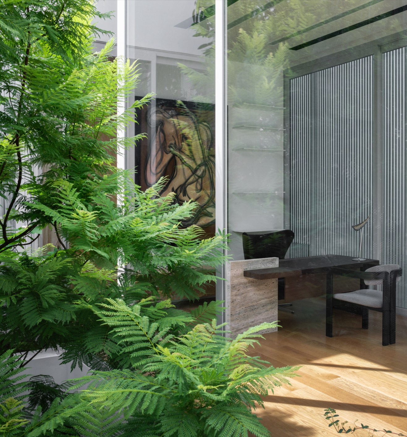 Interlude House เมื่อบ้านเปรียบเสมือนโรงละครขนาดเล็ก ที่ผู้อยู่อาศัยสามารถเขียนบทได้อย่างเป็น ...