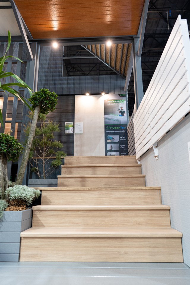 SHERA Stair Foresta Series ไม้บันไดทางเลือกใหม่ สวยงามเป็นธรรมชาติ แถม ...