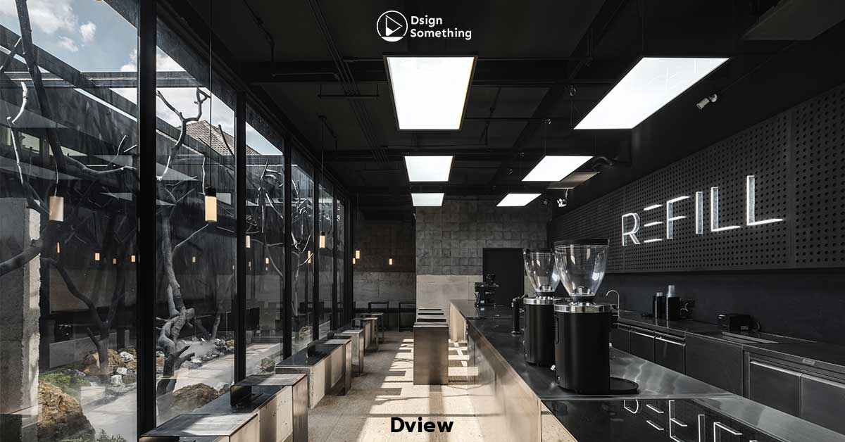 Refill Café คาเฟ่ที่ถ่ายทอดบรรยากาศของยุคดึกดำบรรพ์ผ่านการออกแบบของสเปซ ...