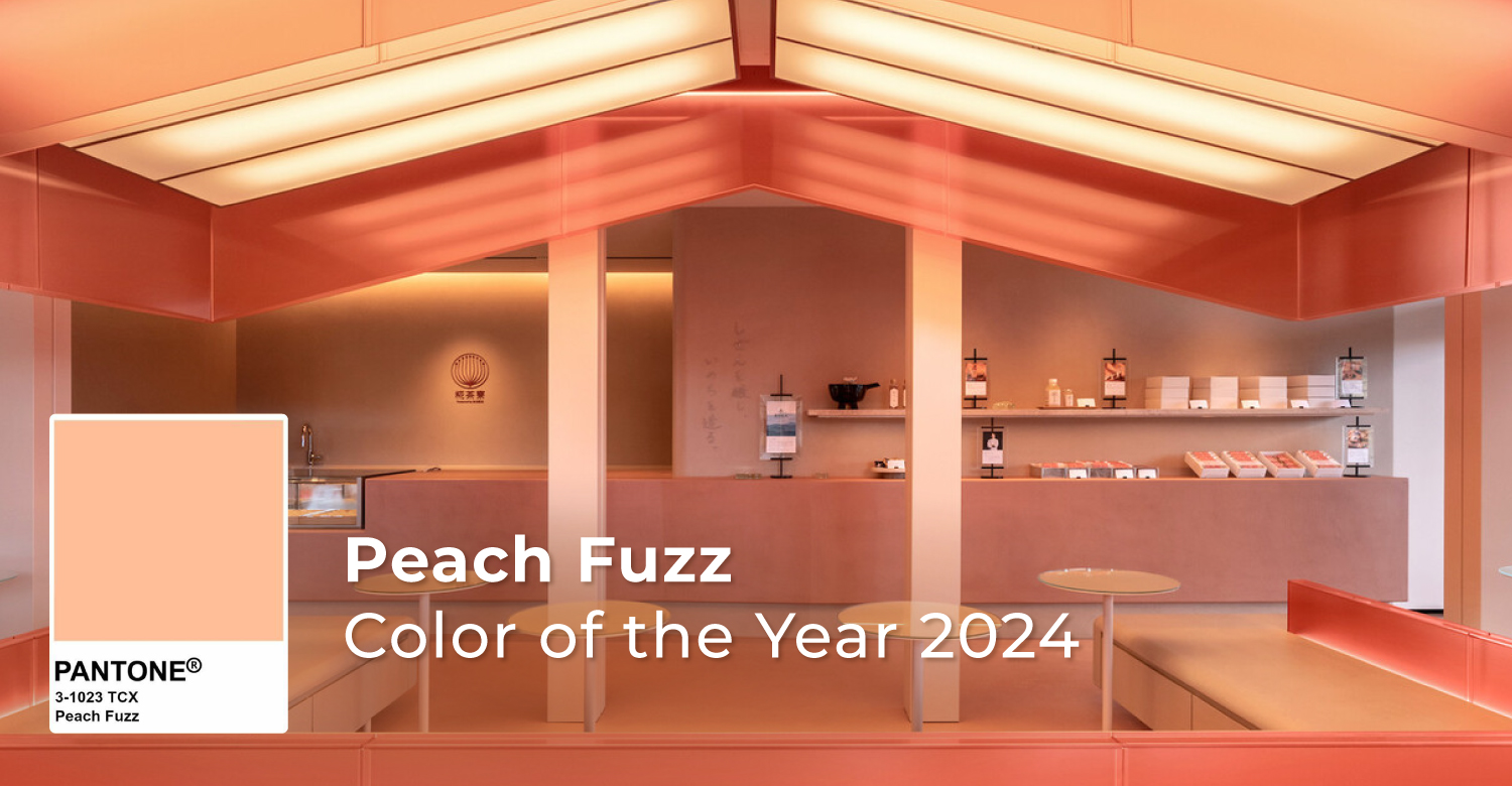 ทำความรู้จักสี Peach Fuzz ( Color of the Year 2024 ) ผ่าน Koji Saryo ...