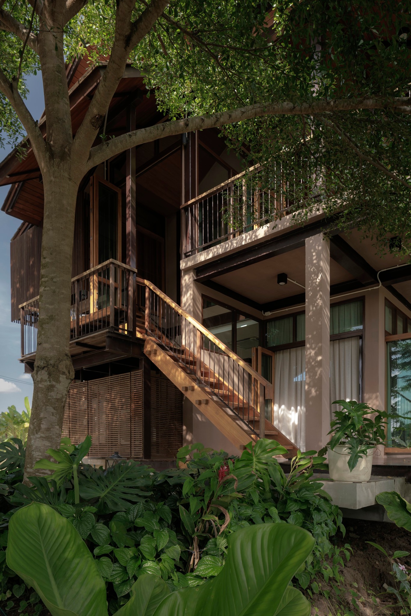 Baan Na Tun ล้อมวิถีชีวิตของบ้านสไตล์ทรอปิคอล ด้วยทุ่งนา บ่อปลา และสวนผัก - Dsign Something