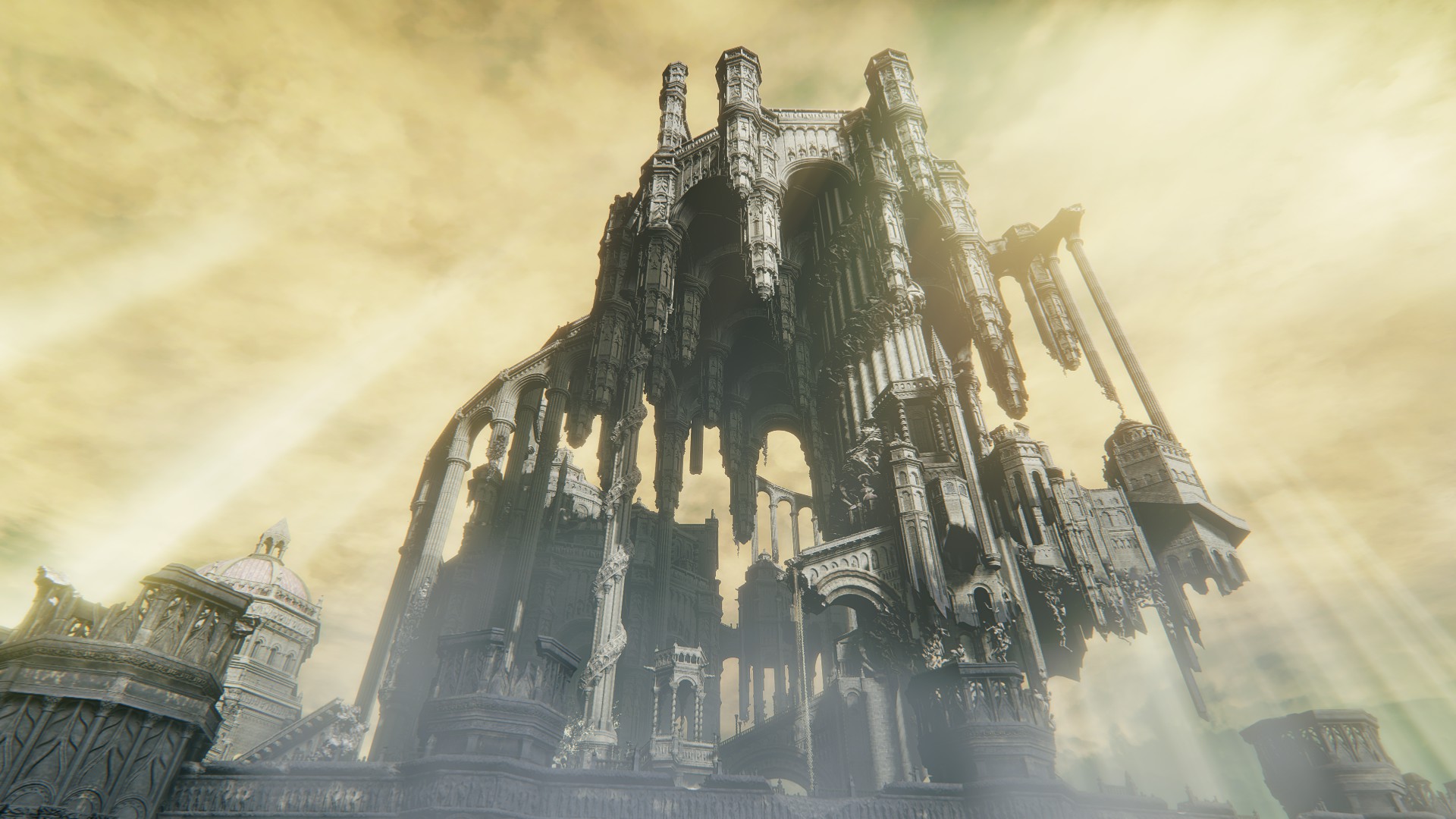 Elden Ring Architecture Tour พาชมวิหารศักดิ์สิทธิ์อีเนียร์-อิลลิม หอคอย ...